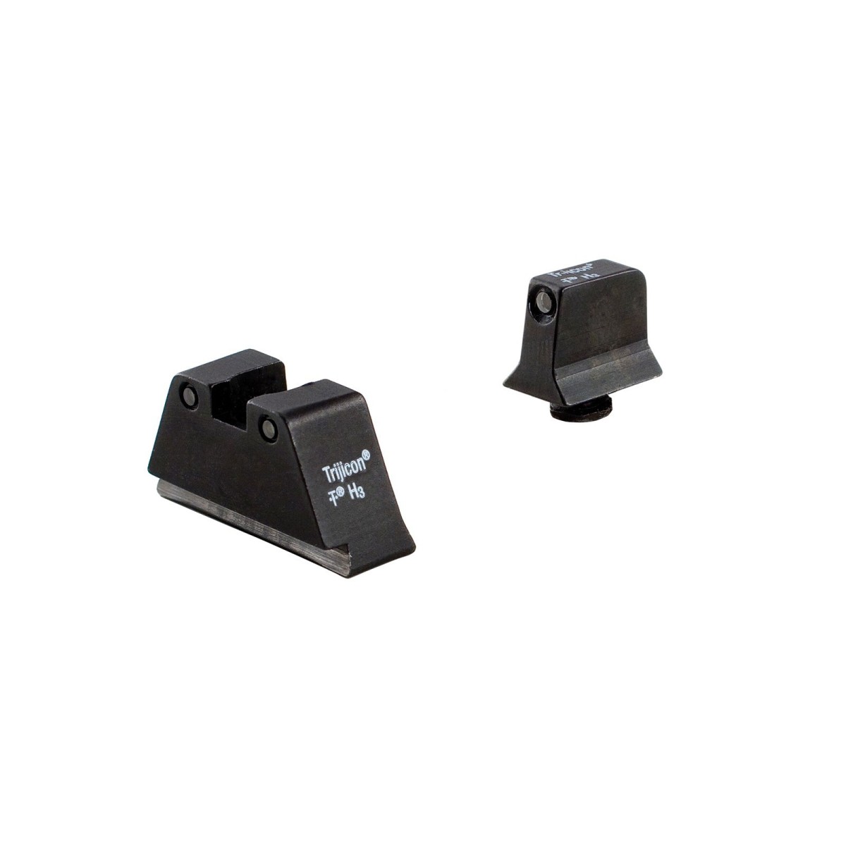 Trijicon® Suppressor/Optic Height Sights - Glock Standard Frames ...